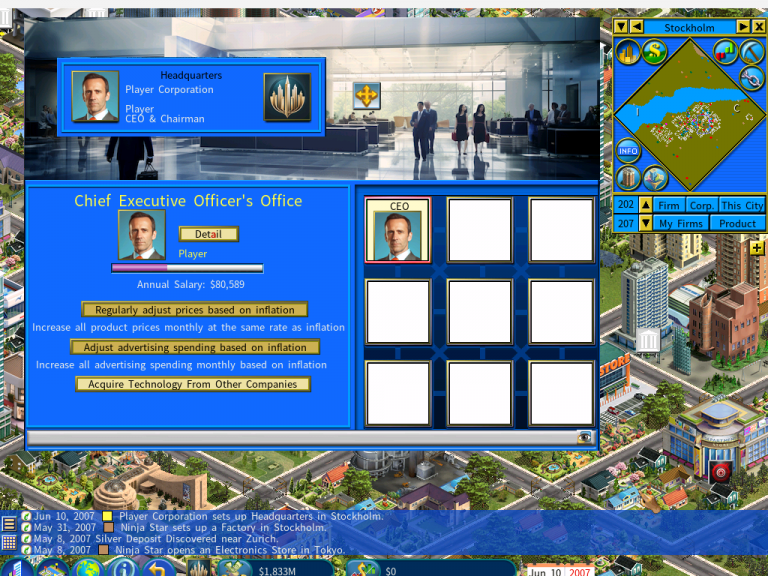 Inflation Simulation - Capitalism Lab