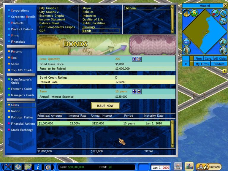 Ultra-realistic City Economic Simulation - Capitalism Lab