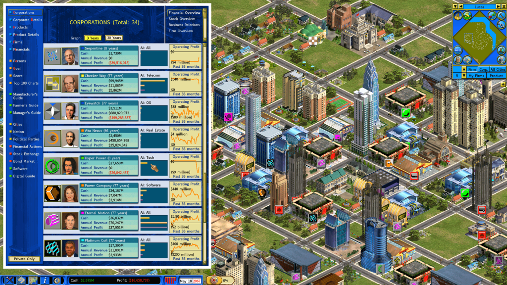 CapLab screen 2 - Capitalism Lab