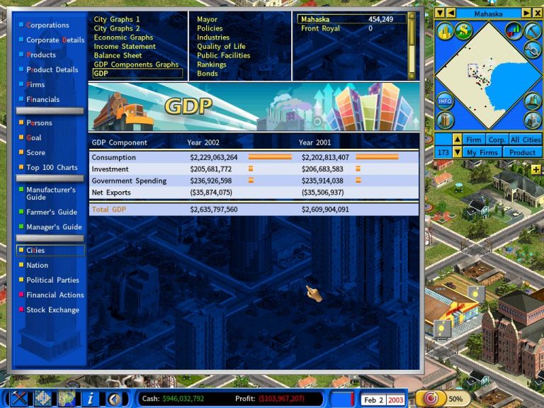Ultra-realistic City Economic Simulation - Capitalism Lab