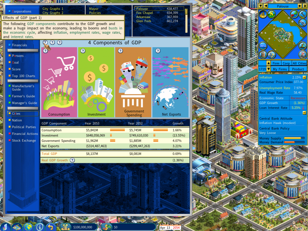 Ultra-realistic City Economic Simulation - Capitalism Lab