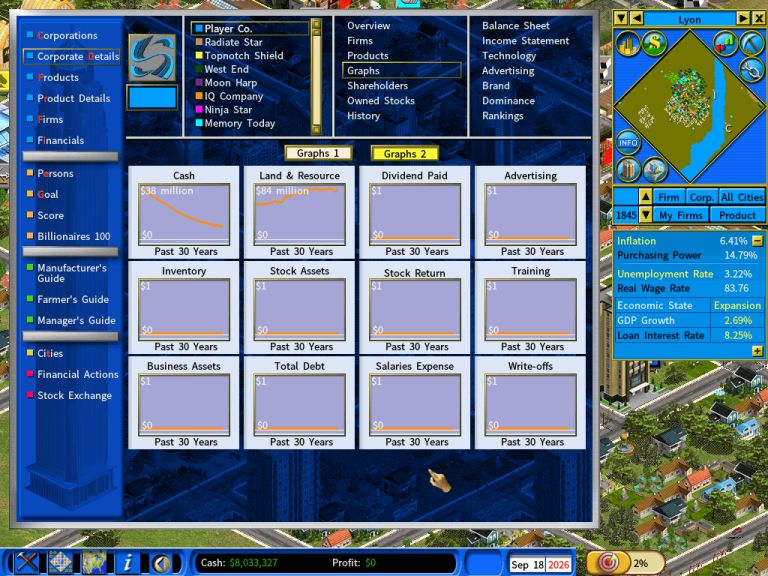 Inflation Simulation - Capitalism Lab