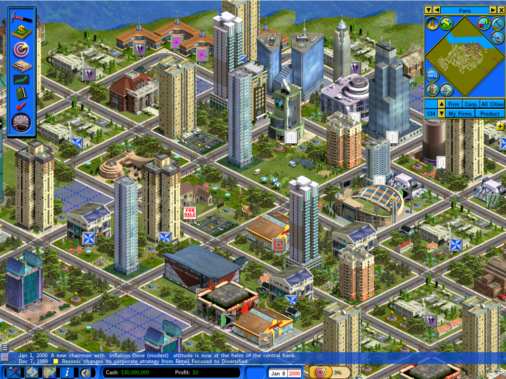 City Dynamics - Capitalism Lab