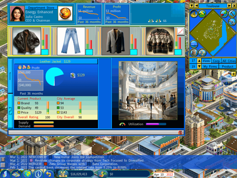 Capitalism Lab – World's #1 Business Simulation Game