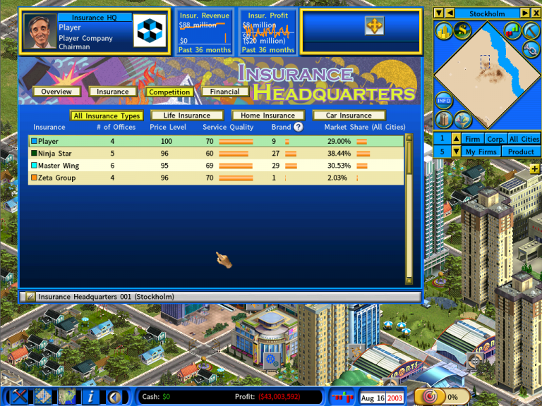 Insurance Headquarters - Capitalism Lab