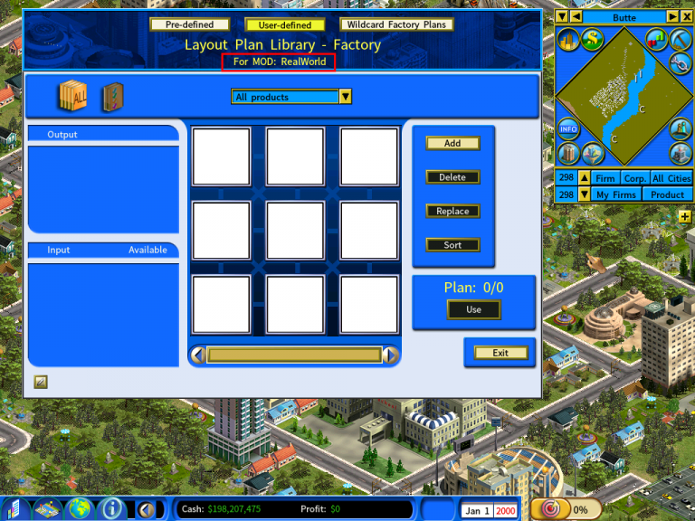 Layout Plan Libraries for MODs - Capitalism Lab