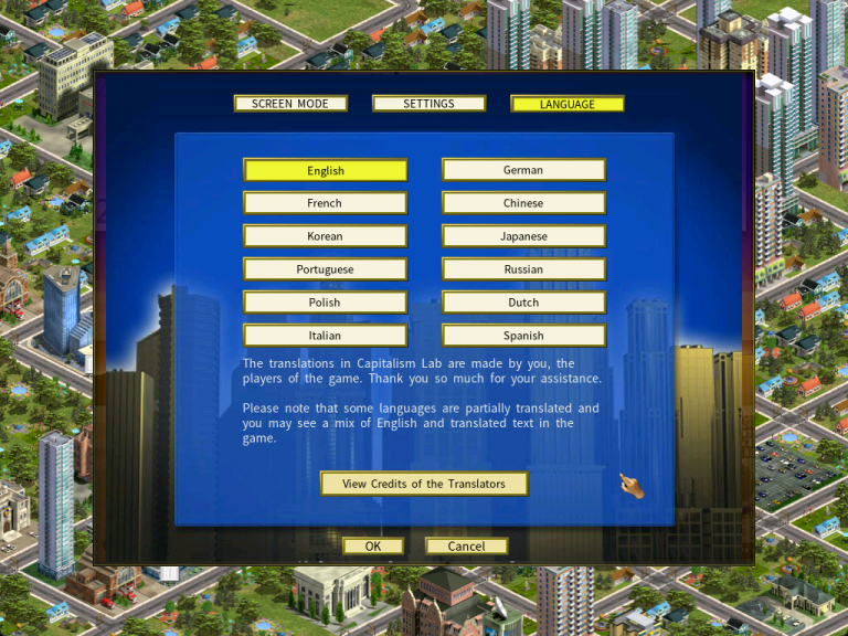 Using User-translated Game Text - Capitalism Lab