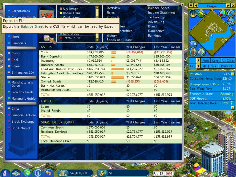 Export to File - Capitalism Lab