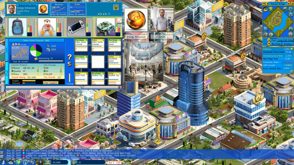 Screenshots - Capitalism Lab