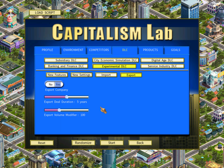 Export Company Strategy Guide - Capitalism Lab