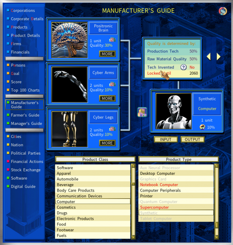 Future World MOD - Capitalism Lab