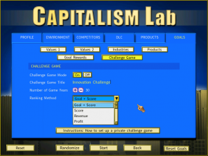 Capitalism Lab Version 10.0 - Capitalism Lab