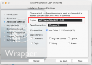 How to Install and Run Capitalism Lab on Mac Using Porting Kit - Capitalism Lab