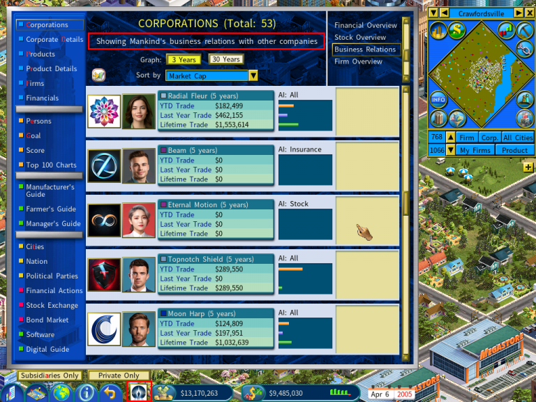 Capitalism Lab Version 11.0 - Capitalism Lab