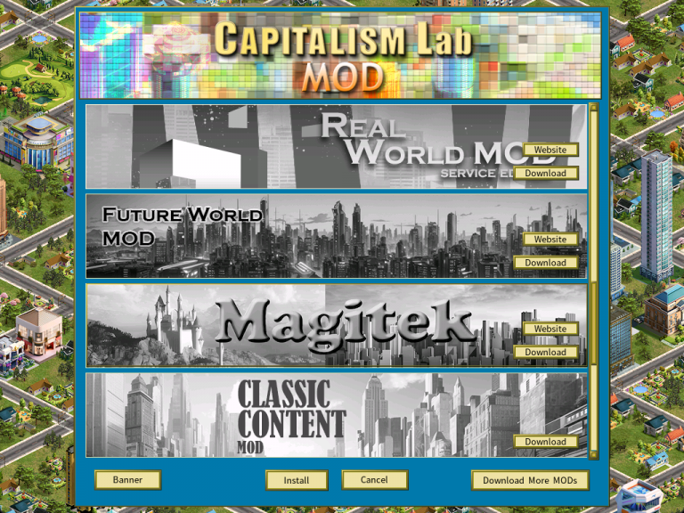 Mod - Capitalism Lab